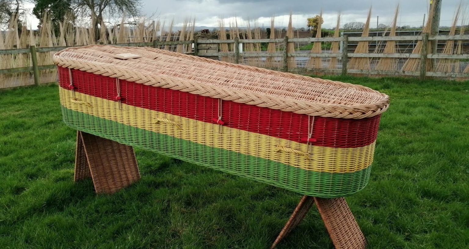 Colourful coffins & caskets | Handmade by Musgrove Willows